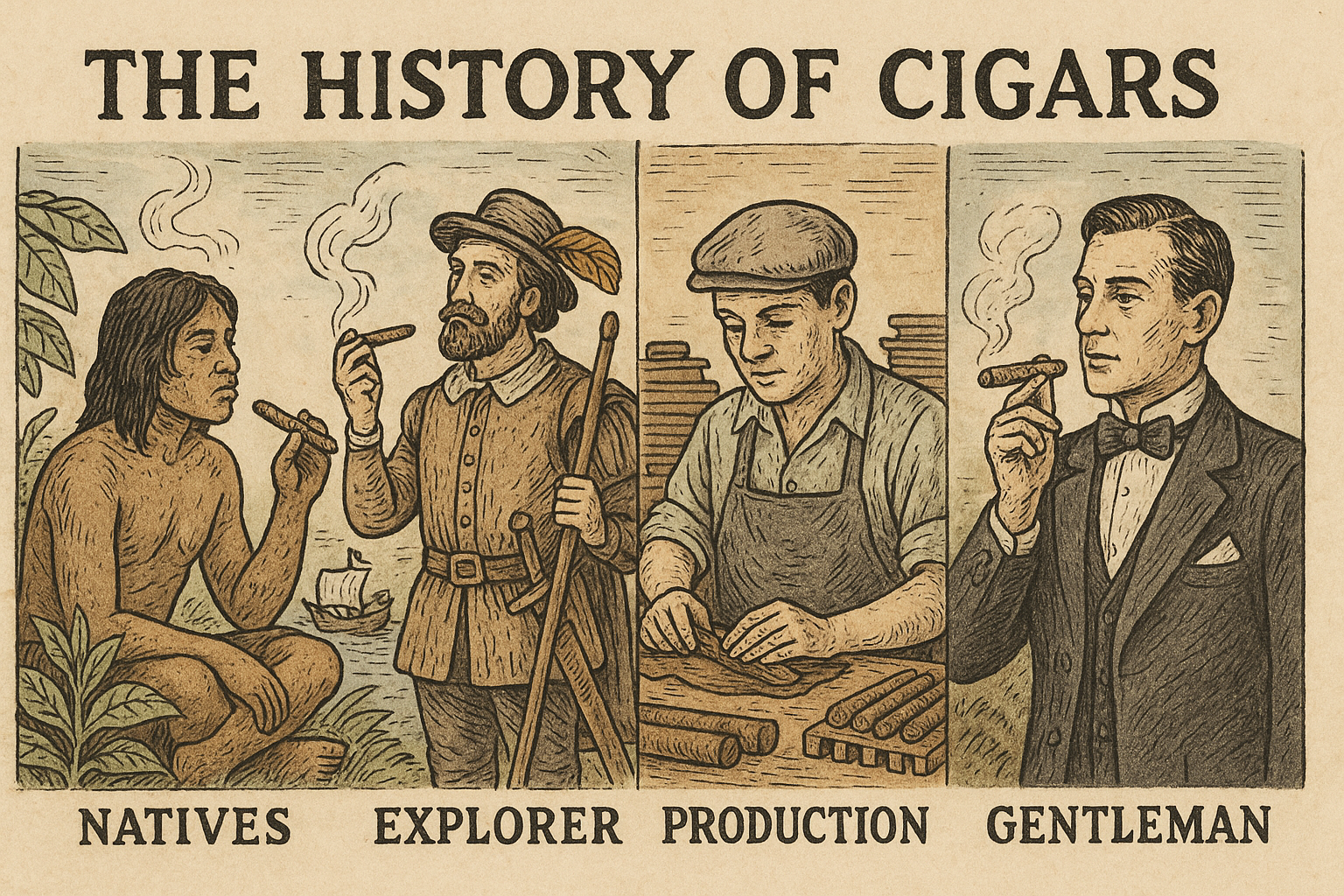 The History of Cigars – MTS Cigar Company